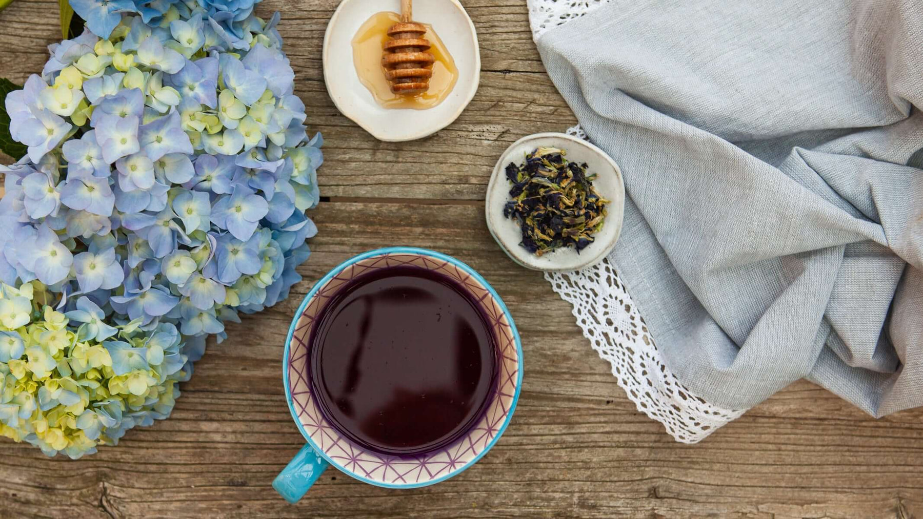 Blue Butterfly Pea Flower Tea | Beautiful Butterfly Pea Tea