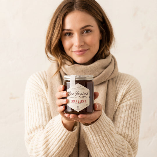 Cranberry Blossom Honey - Raw & Limited | Bee Inspired Goods